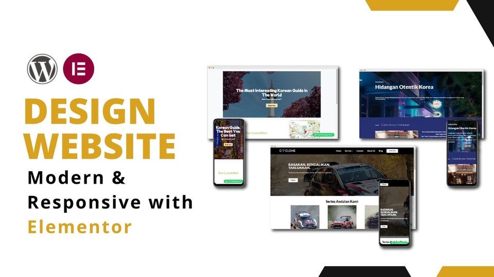 Desain Website Wordpress dengan Elementor