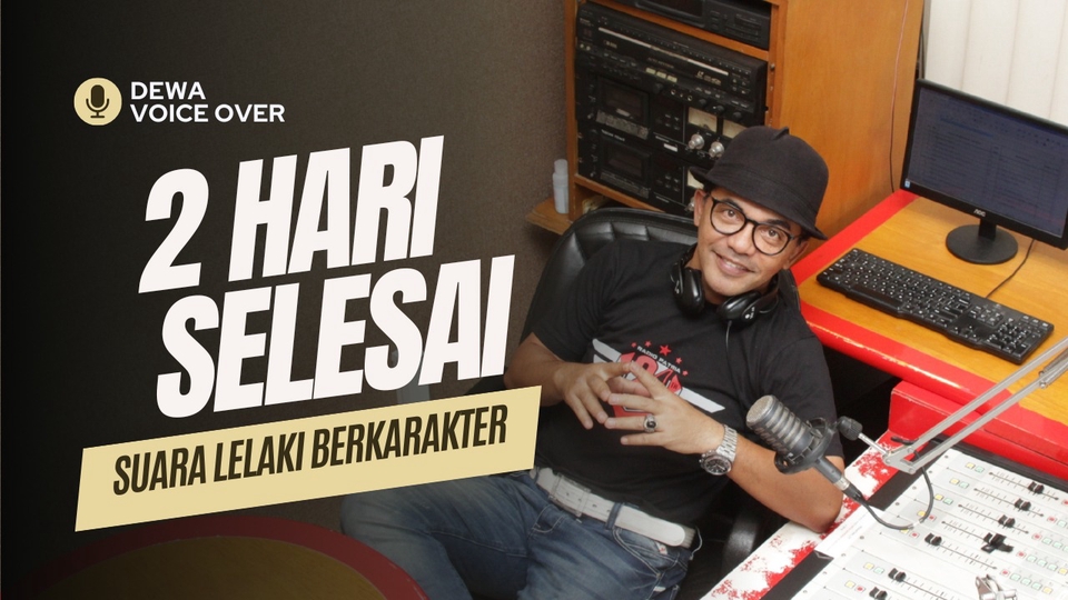 Jasa Voice Over PRIA INDONESIA produksi Iklan Jingle Youtube Sosmed ...
