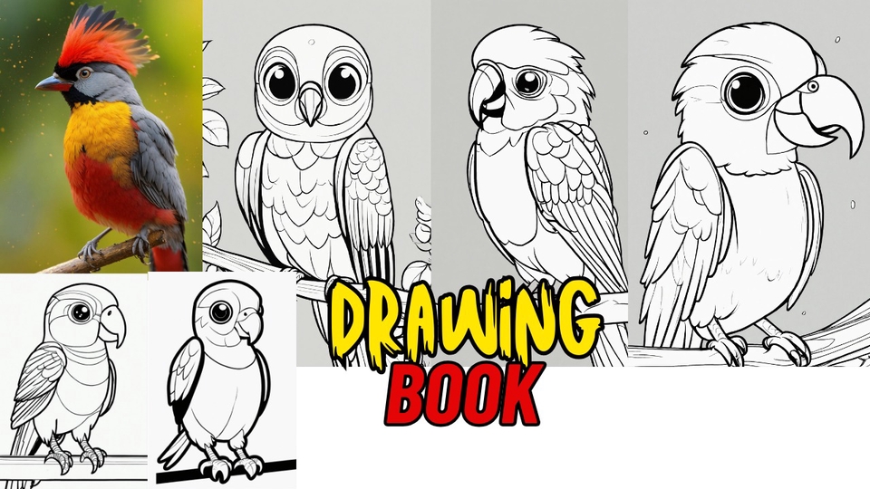 Membuat Drawing Book and Coloring