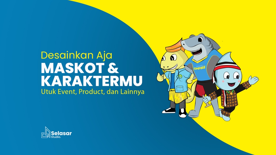 Desain Maskot dan Illustrasi Karakter