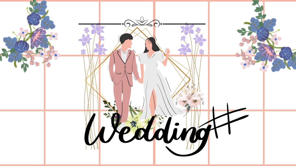 WEDDING HASHTAG TAGAR PERNIKAHAN SUPER KILAT MURAH MERIAH