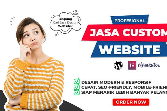Pembuatan Landing Page Wordpress Elementor