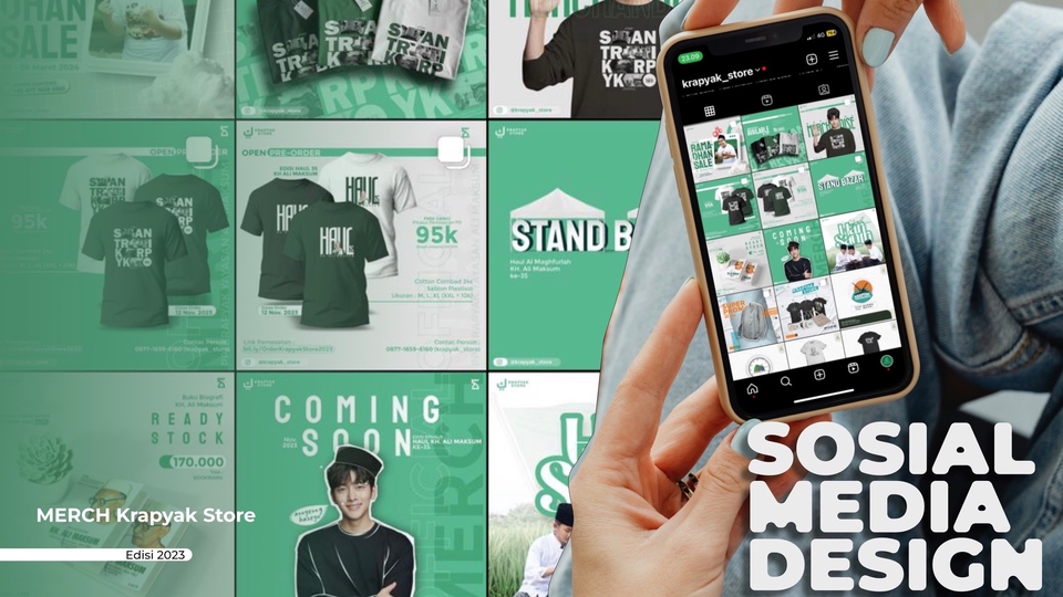 Desain Feed Instagram | Story, | Cover Reels - SATU HARI JADI