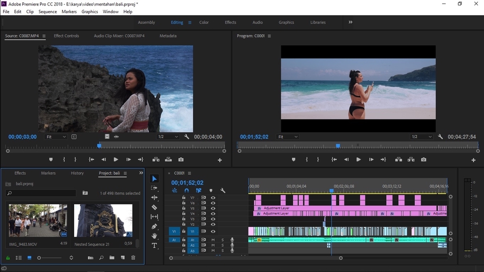 Editing Video Cinematic Profesional Untuk Beragam Kebutuhan konten