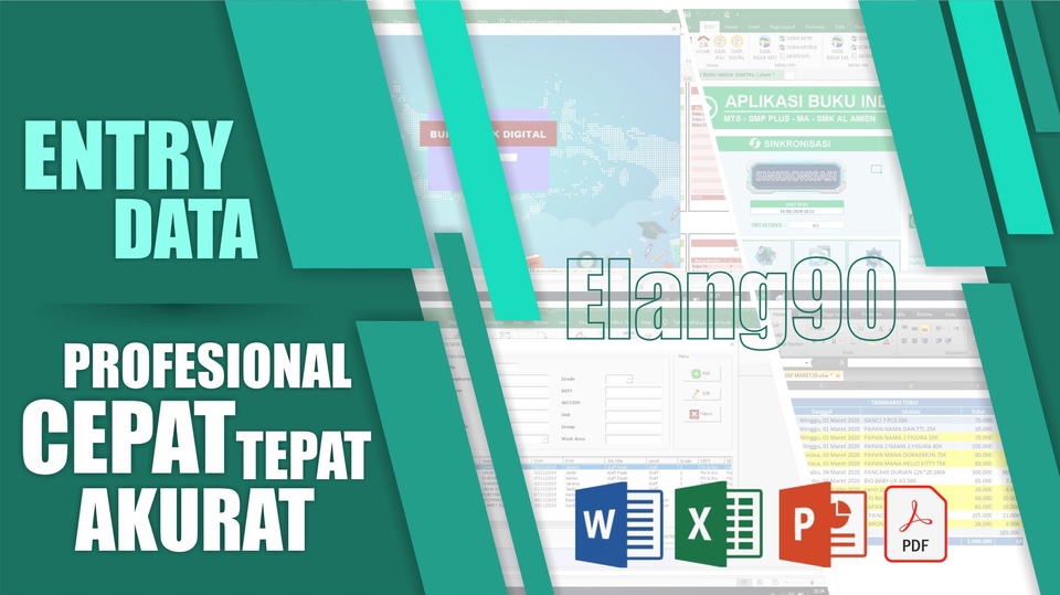 Entry Data Profesional Cepat, Tepat, dan akurat