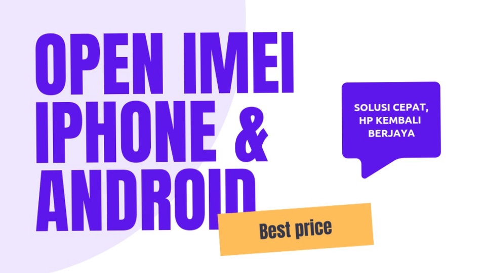 JASA OPEN IMEI IPHONE & ANDROID