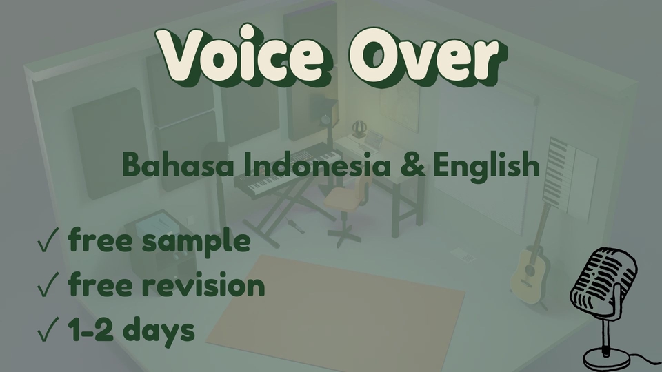 Voice Over Bahasa Indonesia & English