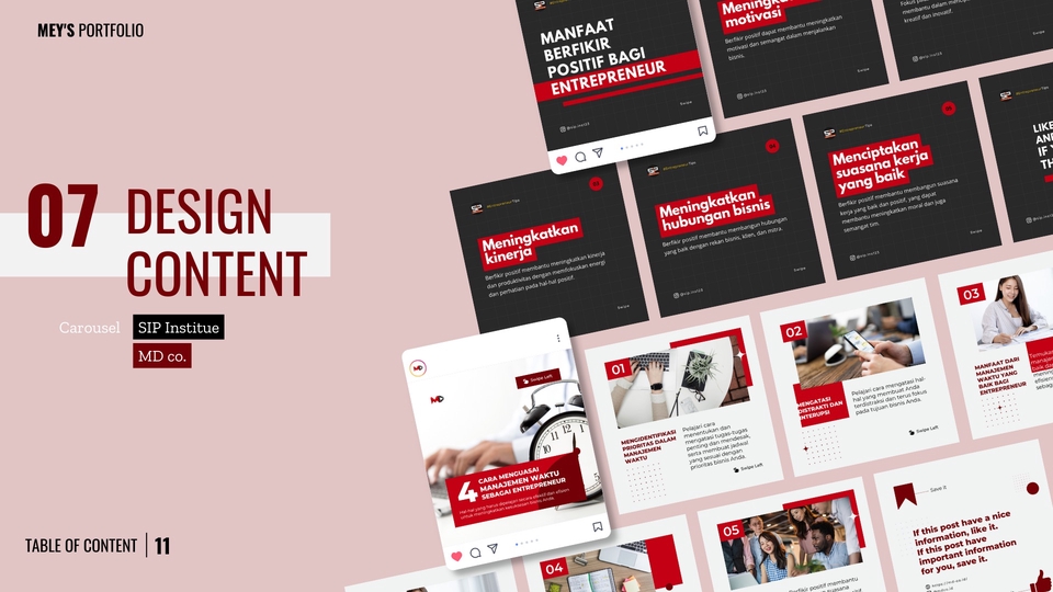 Content Design | Feed Instagram | Social Media Management