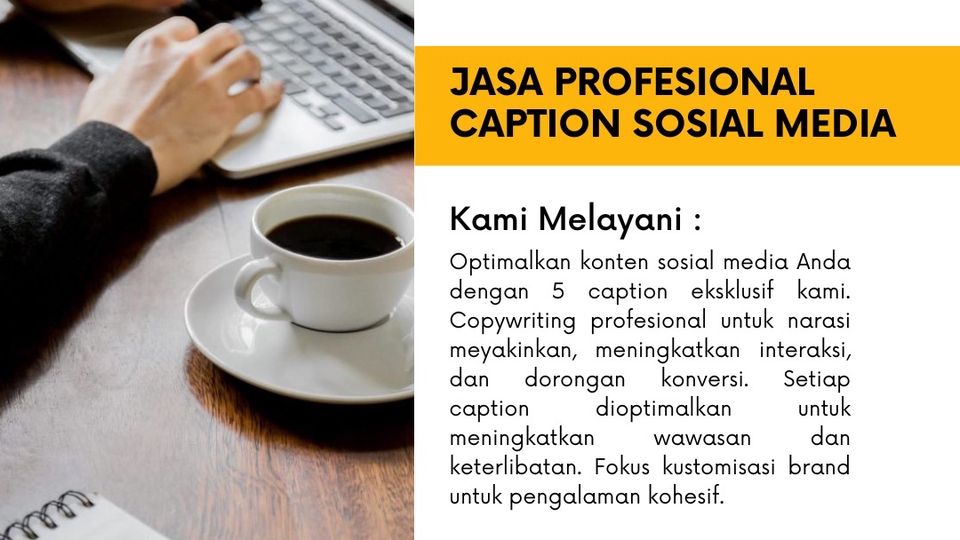 Jasa Profesional Caption Sosial Media: Ungkapan Kreatif untuk ...