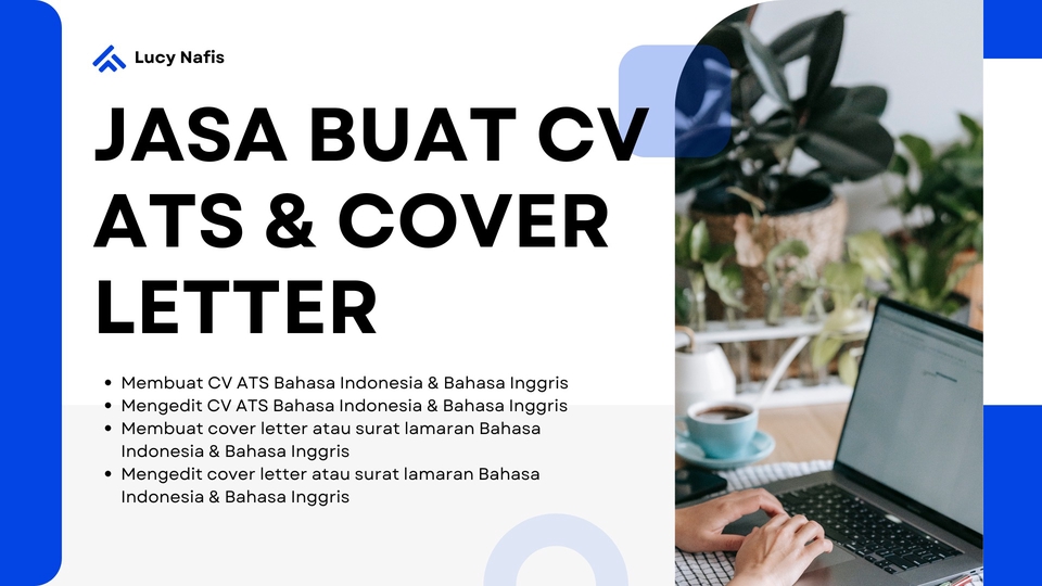 JASA BUAT CV ATS DAN COVER LETTER (SURAT LAMARAN)