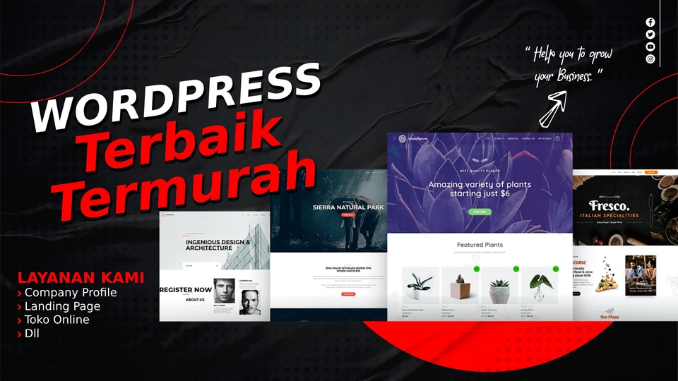 Website Wordpress Terbaik Termurah!