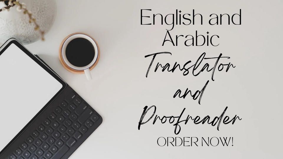 Arabic and English translator