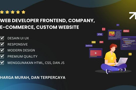 Web Developer Front-End: HTML, CSS dan JavaScript (Desain & Pengembangan)