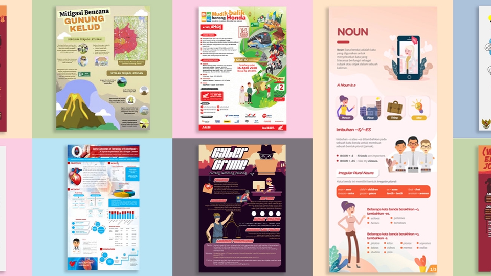 Gratis Revisi - Desain Infografis Tanpa Ribet