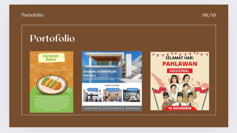 Jasa custom desain poster