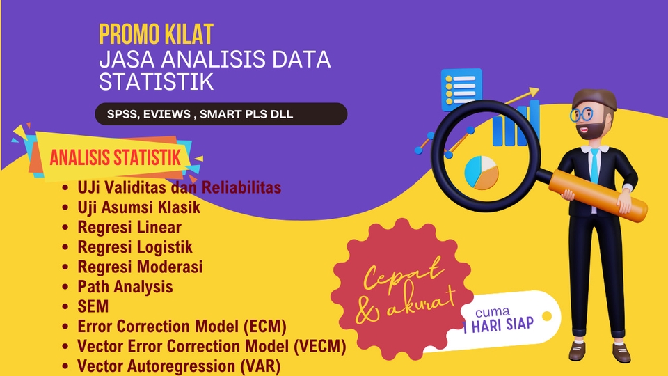 Analisis dan Pengolahan Data Statistik dengan Tools (SPSS, Eviews ...