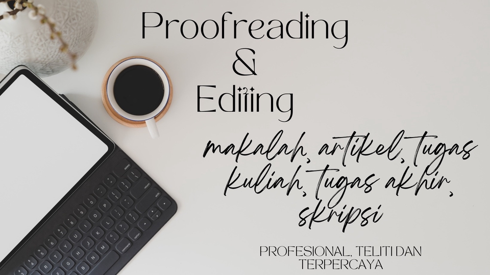 Jasa Proofreading dan Editing Bahasa Indonesia