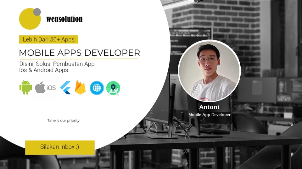 Pembuatan Custom Mobile Apps Android & Ios (Flutter, Android Studio ...