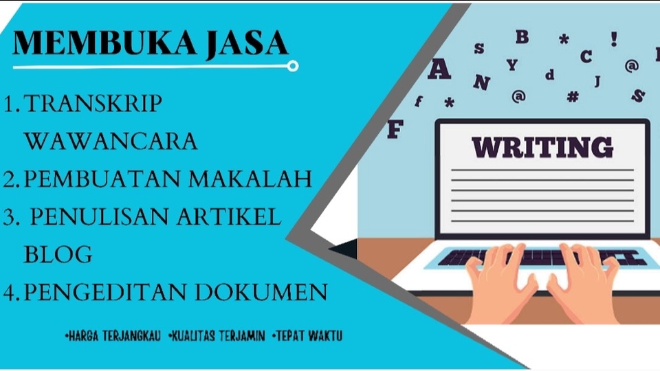 Transkrip wawancara verbatim (audio & video)