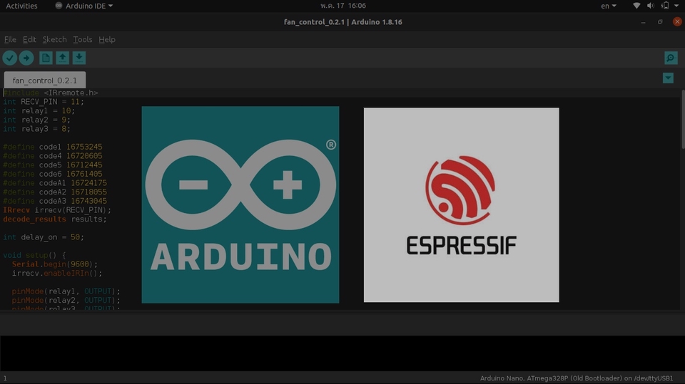 เขียนโปรแกรมภาษา C++ สำหรับ Arduino และ ESP