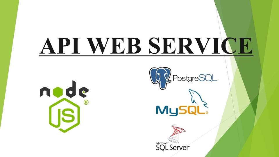 รับทำ API Web Service ระบบหลังบ้านด้วย NodeJs