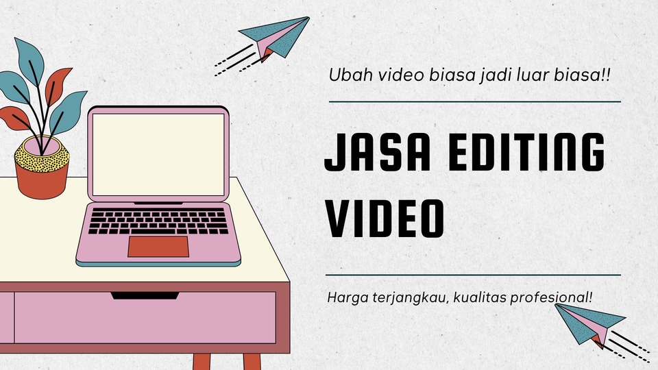 JASA EDITING VIDEO (YOUTUBE, INSTAGRAM, TIKTOK)