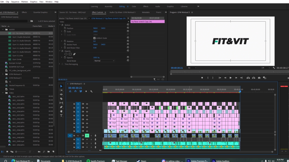 Editing Video Pendek Langsung Jadi (REELS/Short/Tiktok)