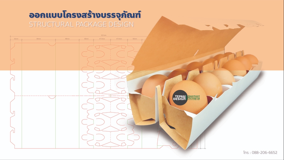 ออกแบบโครงสร้างบรรจุภัณฑ์กระดาษแข็ง Structural Package Design (paperboard packaging)