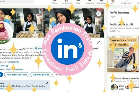 JASA PEMBUATAN PROFIL & OPTIMALISASI LINKEDIN