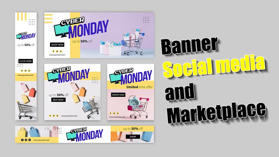 Banner Online / Foto Produk / Poster / Desain Banner Atau Social Media ...