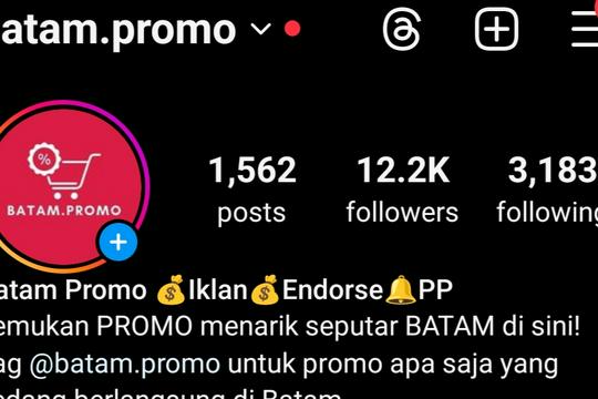 Batam Promo Paid Promote Story Feed Reels Post