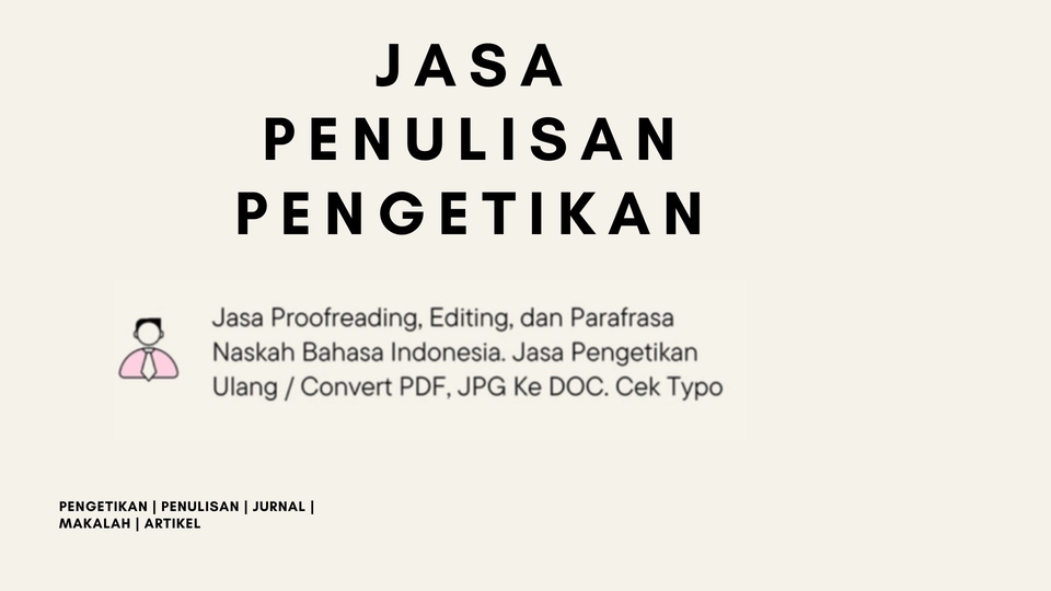 jasa proofreading, editing typo naskah, jurnal, makalah