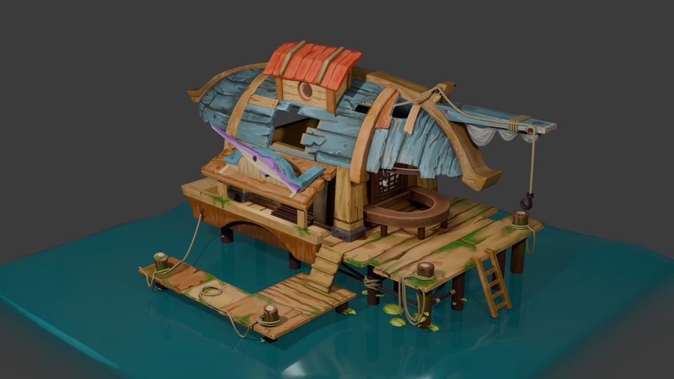 Design 3D character and Enviroment