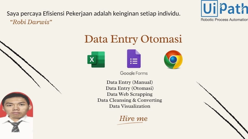 Data Entry Cepat Dengan Otomasi Robot