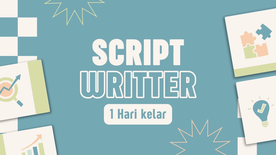 Penulisan Script / Naskah Video Youtube, Shorts, Reels, IG Tiktok