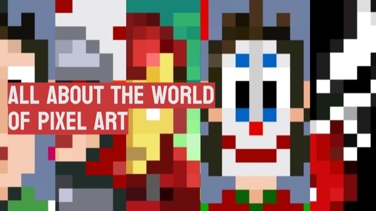 DESAIN PIXEL ART KARAKTER UNIK