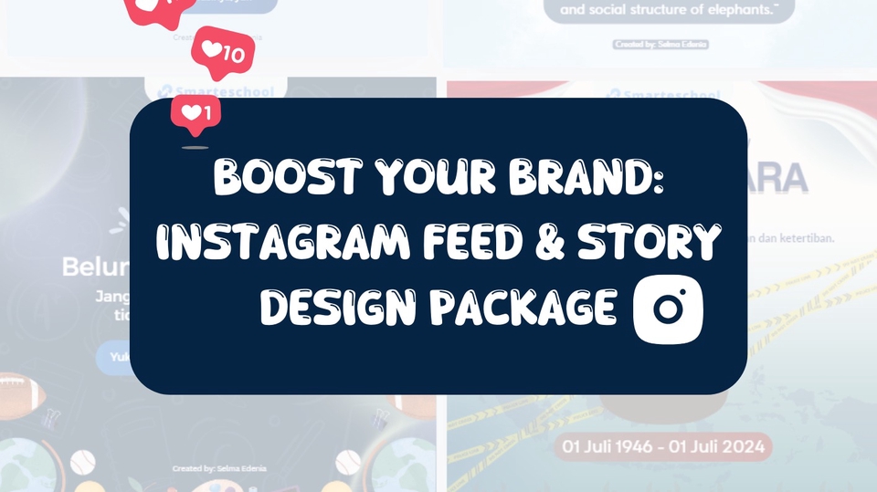 Design Konten Feeds dan Story Instagram