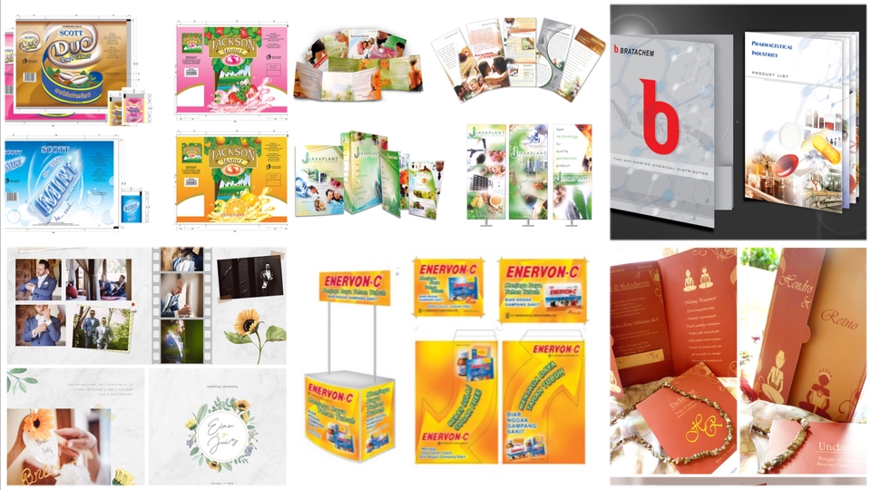 Design Project (Media Promosi, Visual Identity, Packaging, Album ...