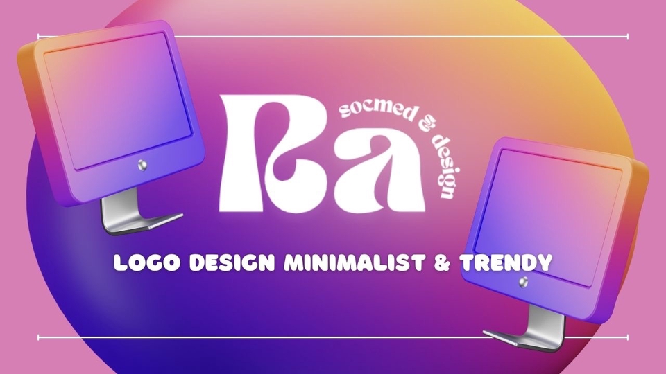 DESAIN LOGO MODERN DAN MINIMALIS GEN Z