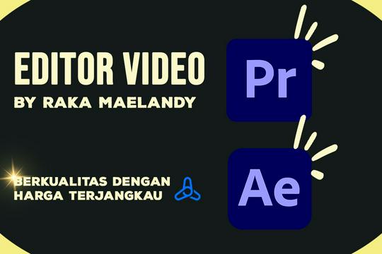 Jasa Video Editor berbagai kebutuhan dengan hasil berkualitas.