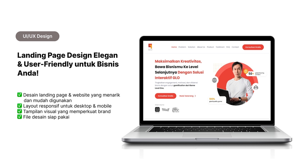 Desain Website & Landing Page Profesional, Modern, & Cocok untuk UMKM
