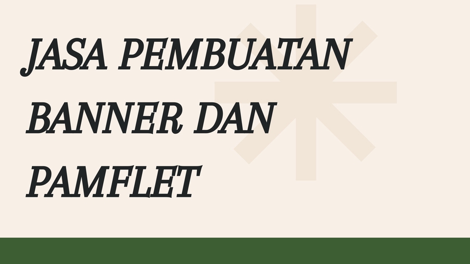 JASA DESAIN BANNER/PAMFLET