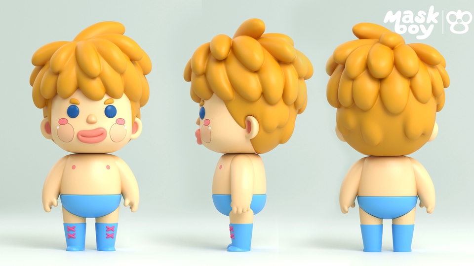 Art toy and Figure for 3D Print