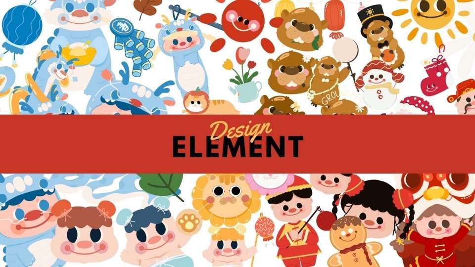 ออกแบบ element design องค์ประกอบต่างๆ