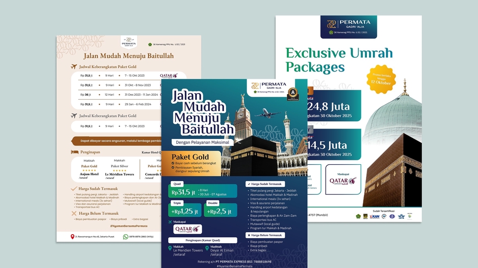 Desain Brosur Profesional untuk Company / Produk