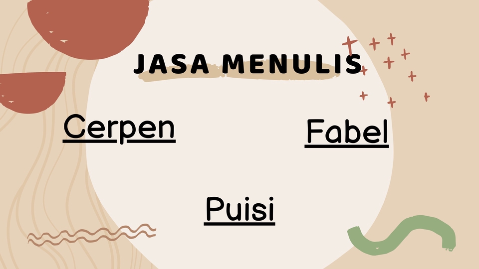 Jasa Menulis Cerpen, Puisi, Fabel