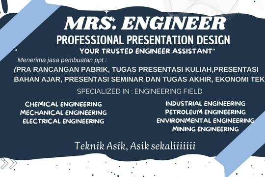 PERHATIAN!! Disini ada Jasa Pembuatan PPT Jurusan Keteknikan (1-3 hari)