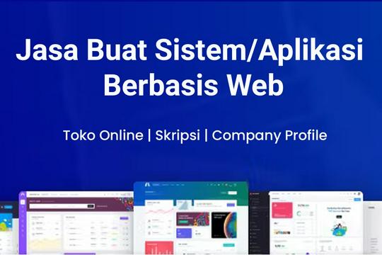 Jasa Buat Sistem / Aplikasi Berbasis Web untuk Skripsi, Toko Online ...