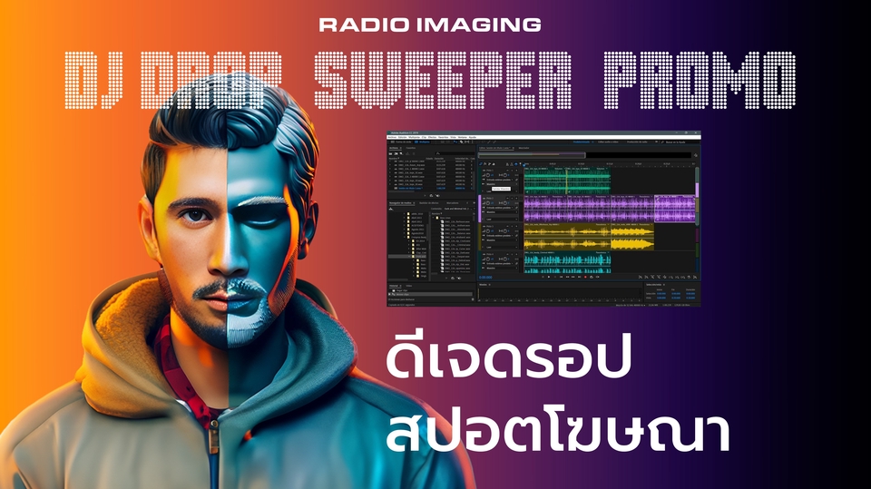 รับทำ DJ Drop, Radio Sweeperให้สถานีวิทยุ