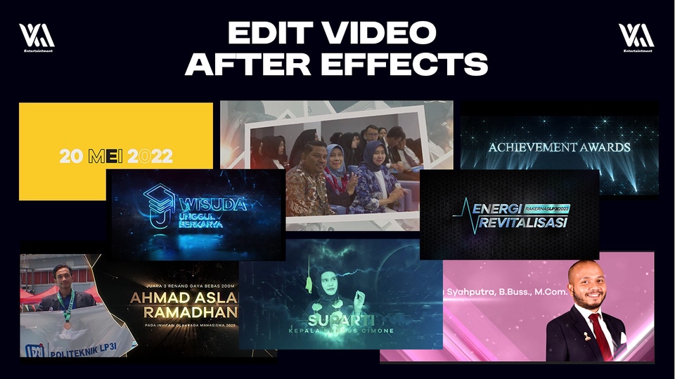 VIDEO EDITING AFTER EFFECT FOR YOUR EVENT, GET "WAHH" FROM YOUR AUDIENCE